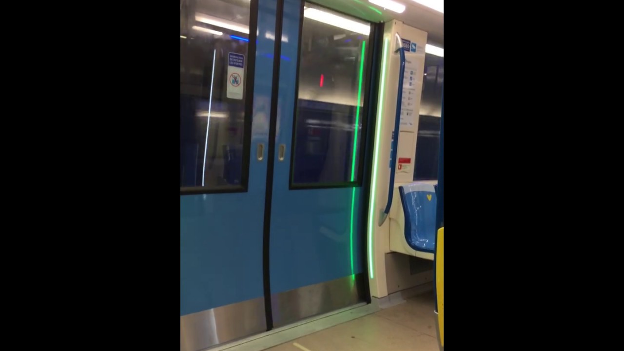Montreal Metro Door - YouTube