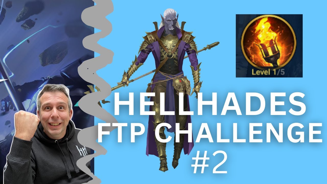 WE HIT BIG!! HELLHADES FTP CHALLENGE DAY 2: RAID SHADOW LEGENDS - YouTube