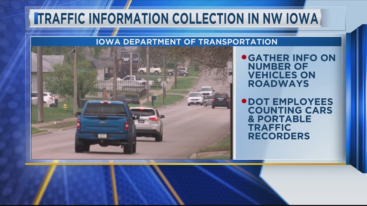 Traffic Information Collection In NW Iowa - YouTube