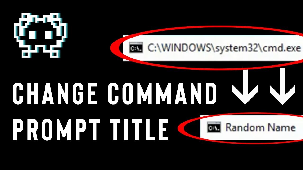 How To Change Title Of Command Prompt CMD Hacks YouTube How To Change Title Of Command Prompt CMD Hacks YouTube