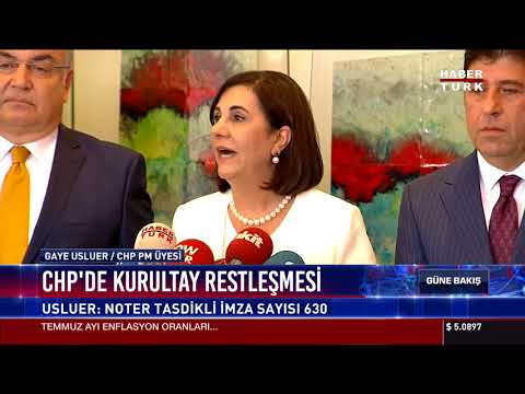CHP'de kurultay restleşmesi