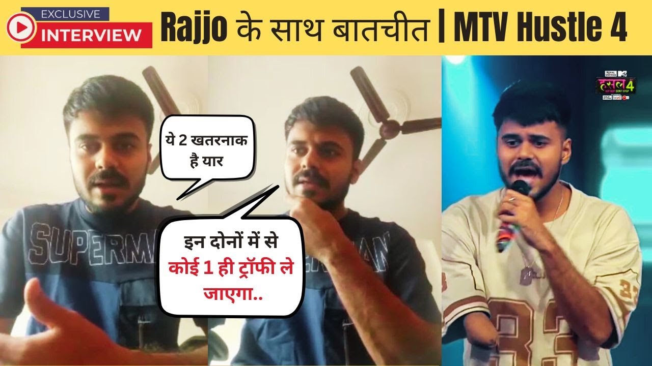 Rajjo Interview | MTV Hustle 4 Journey, Life Struggle and More! - YouTube