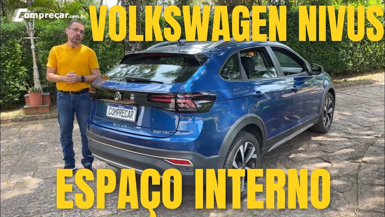 Volkswagen Nivus - Porta-malas e espaço interno - YouTube