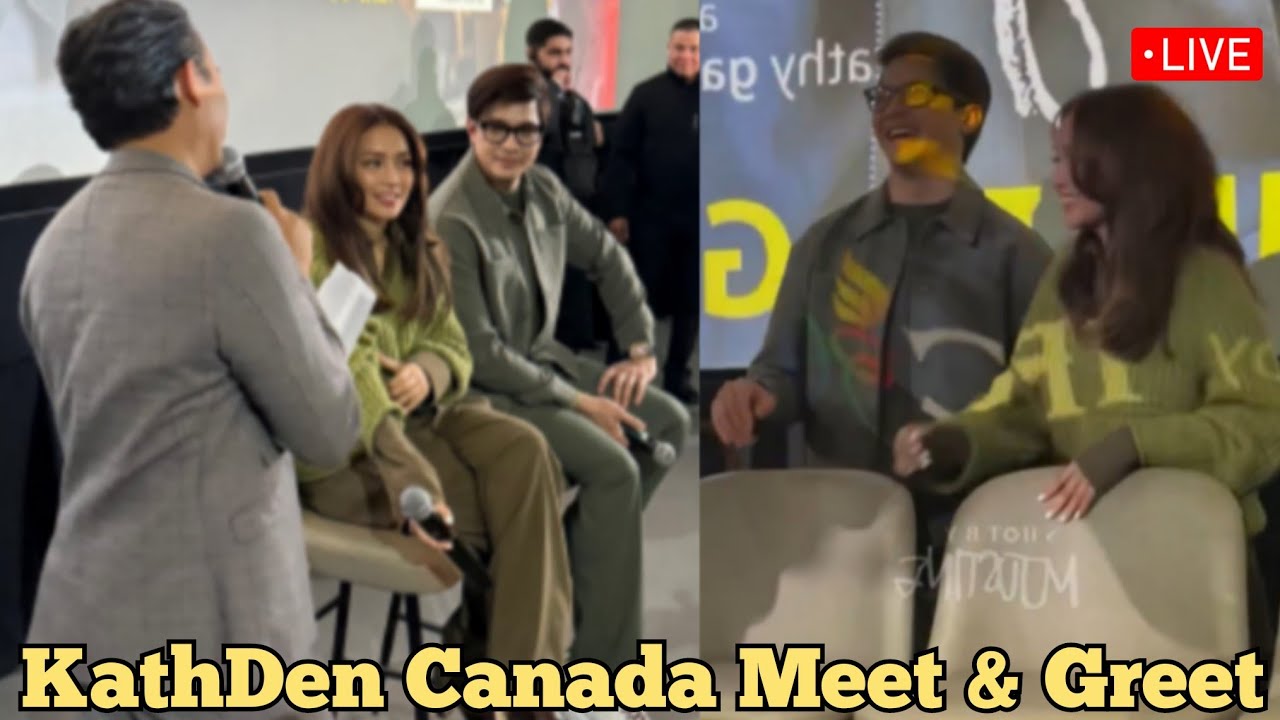 🔴LIVE! KathDen Canada Meet & Greet • KathDen Q&A Interview @Toronto ...