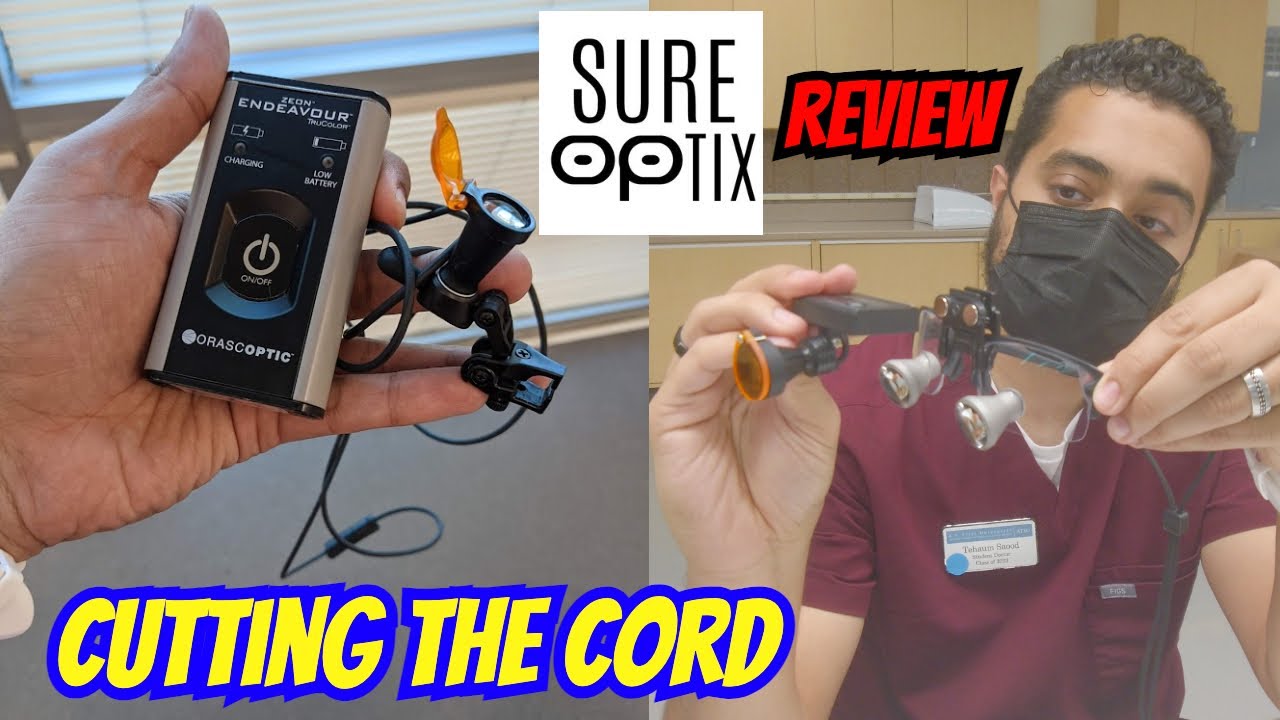 Sure Optix Wireless Dental Loupe Light Review || One Mission DMD - YouTube