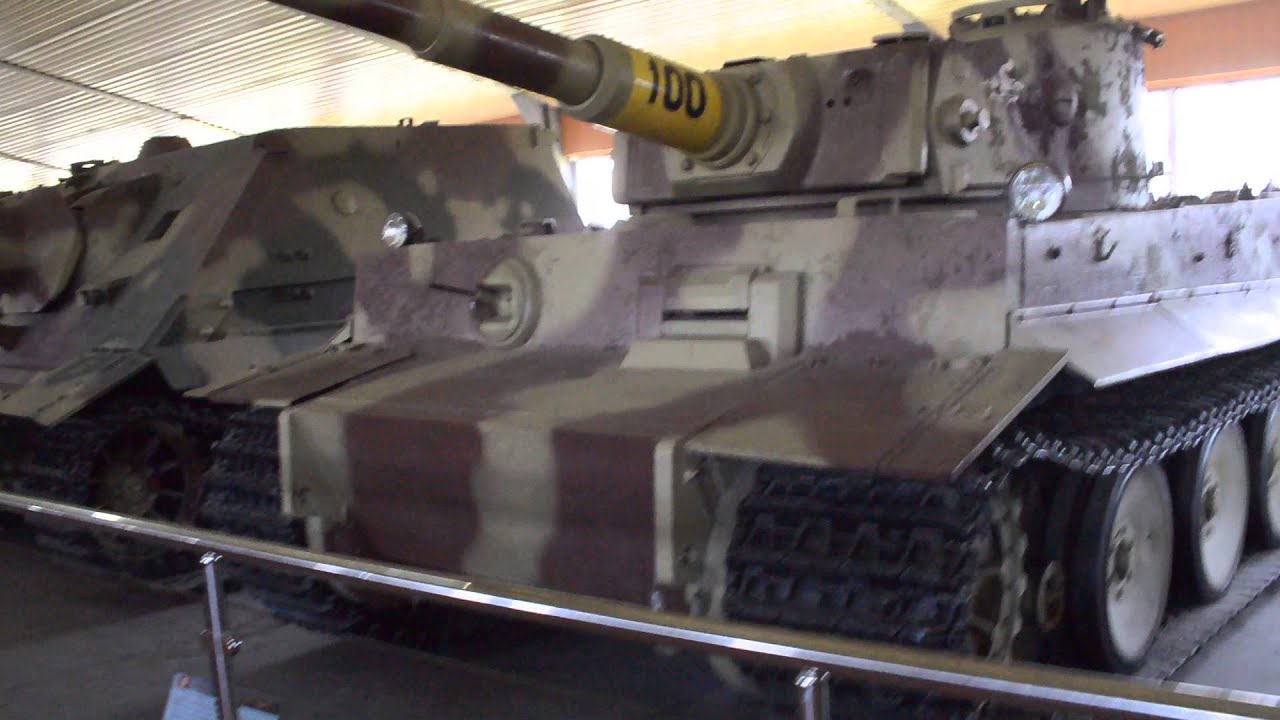 Kubinka Tank Museum - German Tanks, Artillery, APC - YouTube