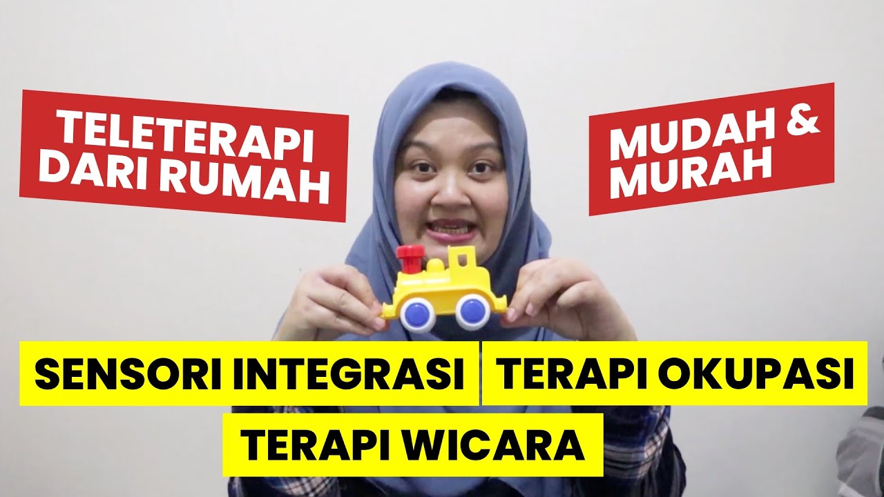 Contoh Sederhana Teletherapy (teleterapi) Sensori Integrasi, Terapi Okupasi, dan Terapi Wicara ...