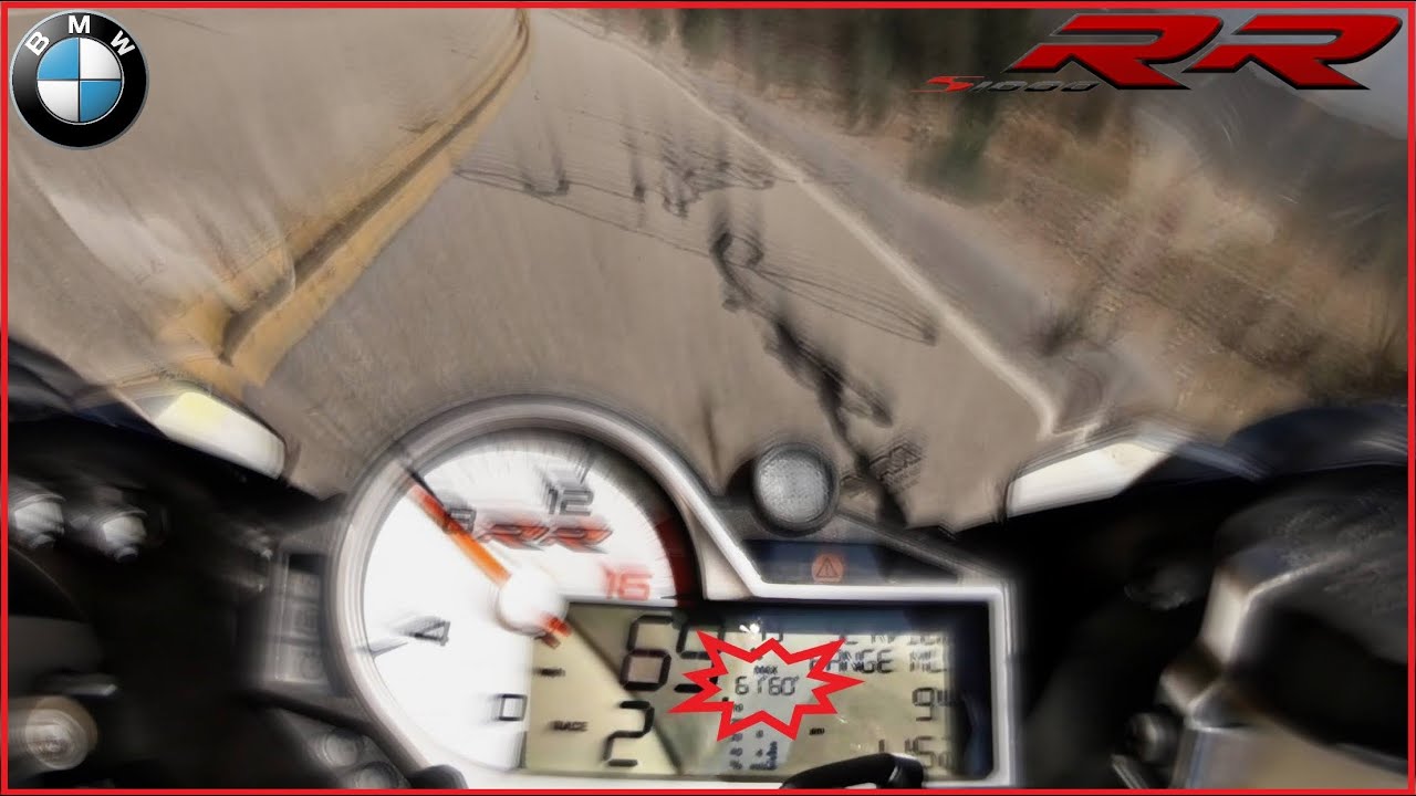 BMW S1000RR - Canyon solo run - 61/60 degree max lean angle ...
