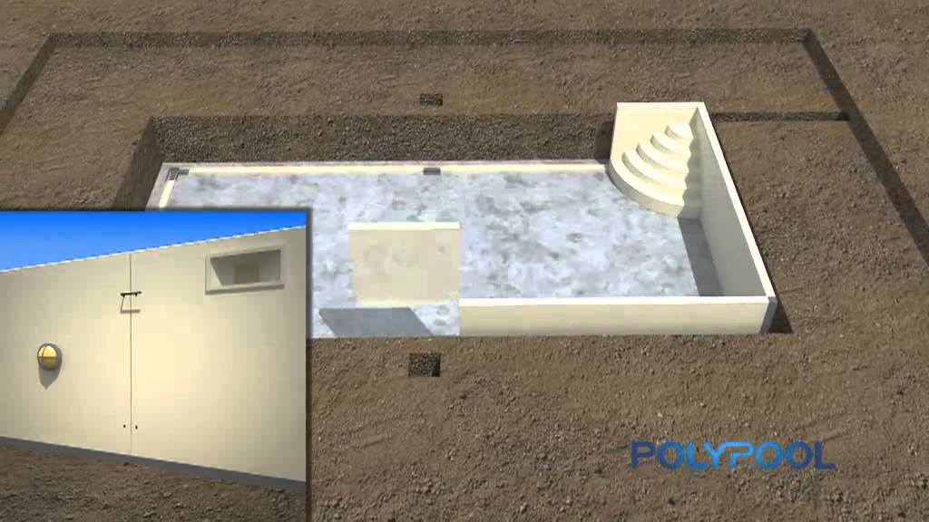 Polypool Swimming Pool Panel Installation - YouTube