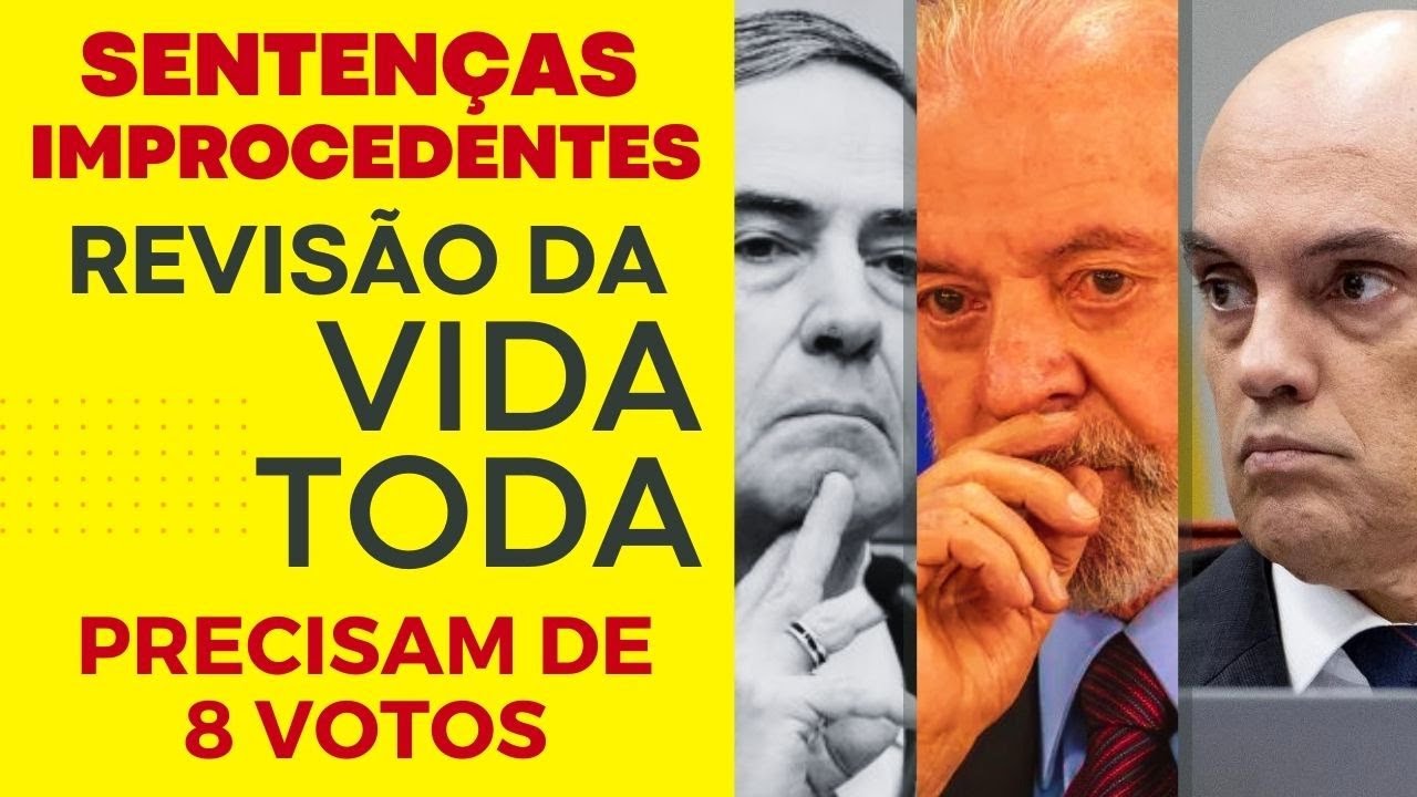 REVISÃO DA VIDA TODA ÚLTIMAS NOTÍCIAS. SENTENÇAS E 8 VOTOR À FAVOR TEMA ...
