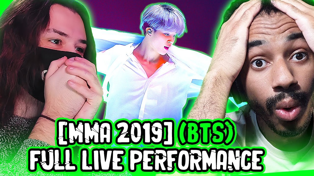 BTS 'MMA 2019' FULL LIVE PERFORMANCE FIRST TIME REACTION - YouTube