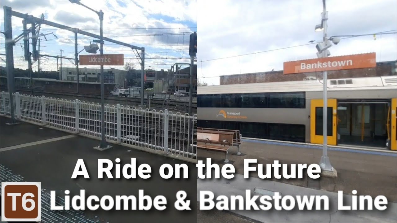 A Ride on the Future T6 Lidcombe & Bankstown Line - YouTube