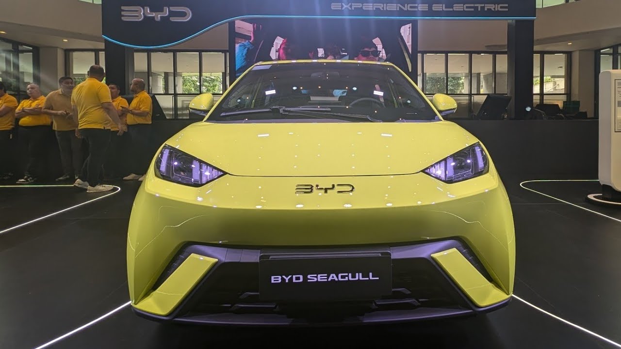BYD Seagull | This EV is one of the coolest cars I've driven! - YouTube