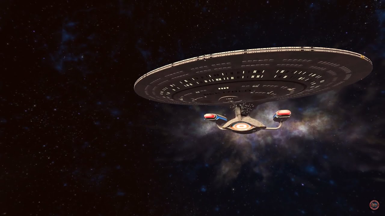 Dramatic Rescue Mission - USS Enterprise 1701 D - Two of Us - Red ...