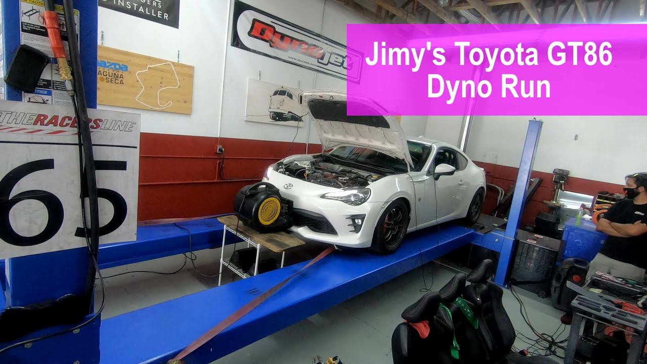 2019 GT86 "Street Tune" Dyno - YouTube