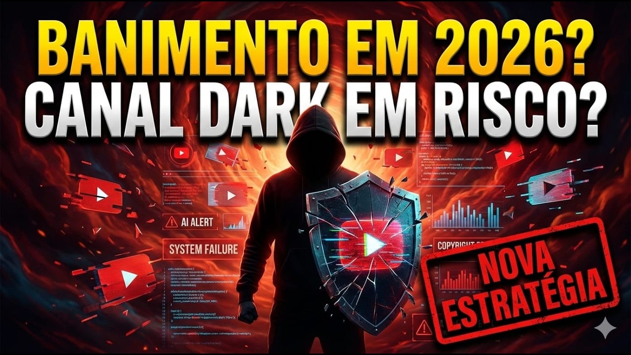 Como evitar o Banimento do YouTube em 2026 A Estratégia do Canal Dark ...