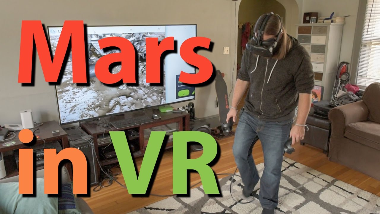 Walk on Mars in VR - Destinations - HTC Vive - YouTube