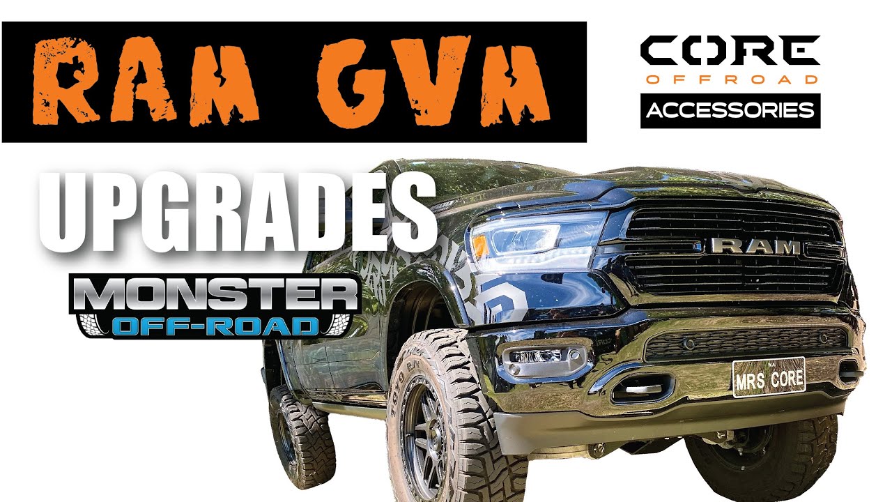 GVM Upgrades for RAM & US Trucks - Core Offroad - YouTube