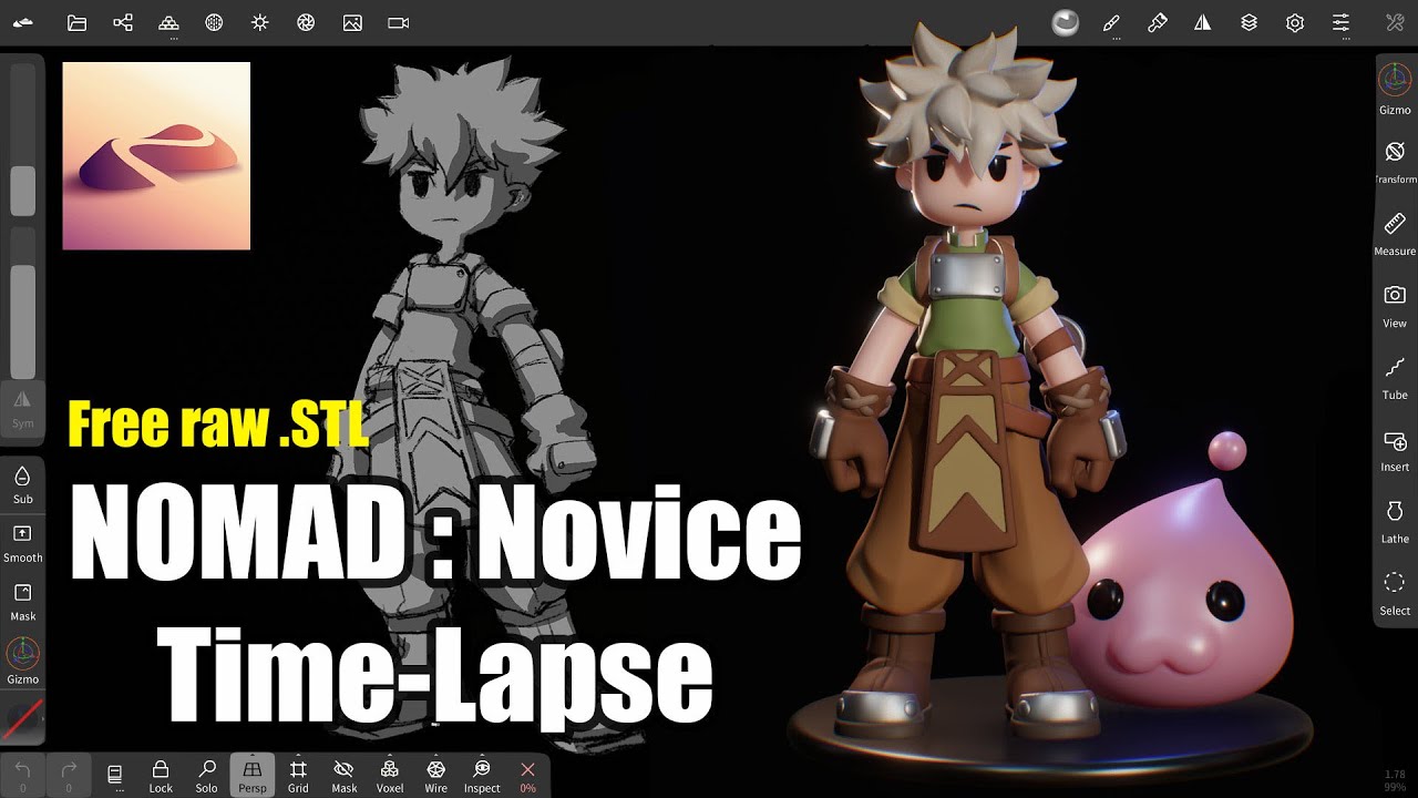 Nomad Sculpt : Novice from Ragnarok Online(Time-lapse) - YouTube