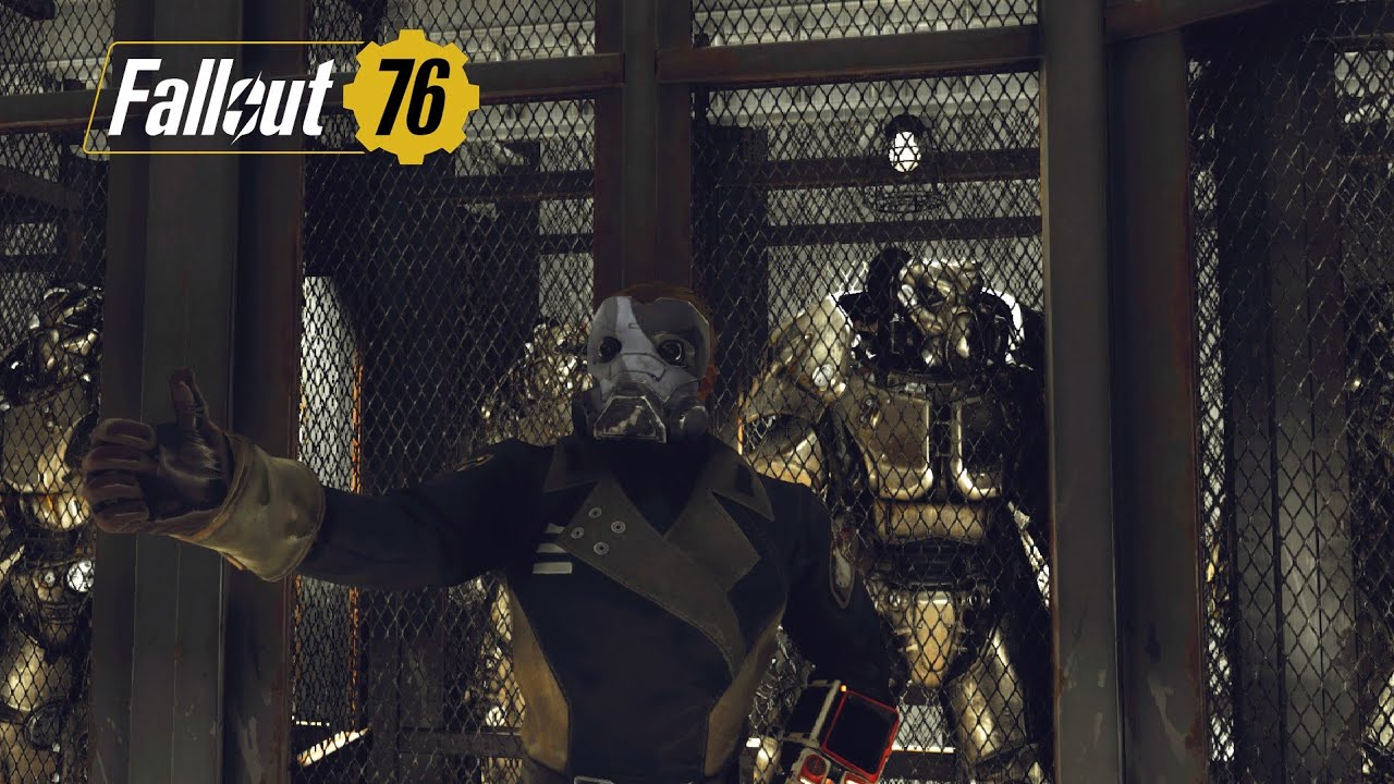 Fallout 76 How To Get Behind The Enclave Vendor - YouTube