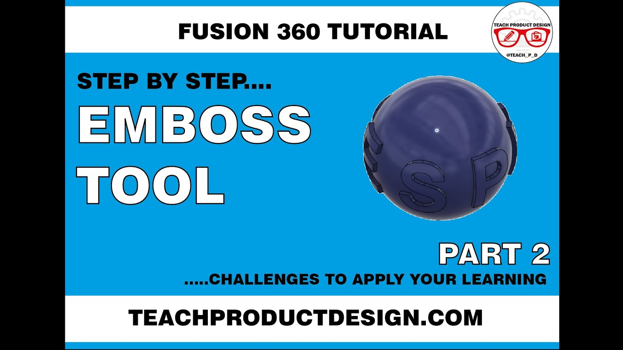 FUSION 360- How to create an EMBOSS on a SPHERE using the REPLACE FACE ...