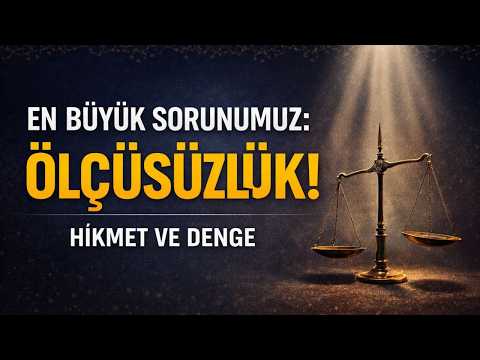 En Büyük Sorunumuz: Ölçüsüzlük | Habib Kavak