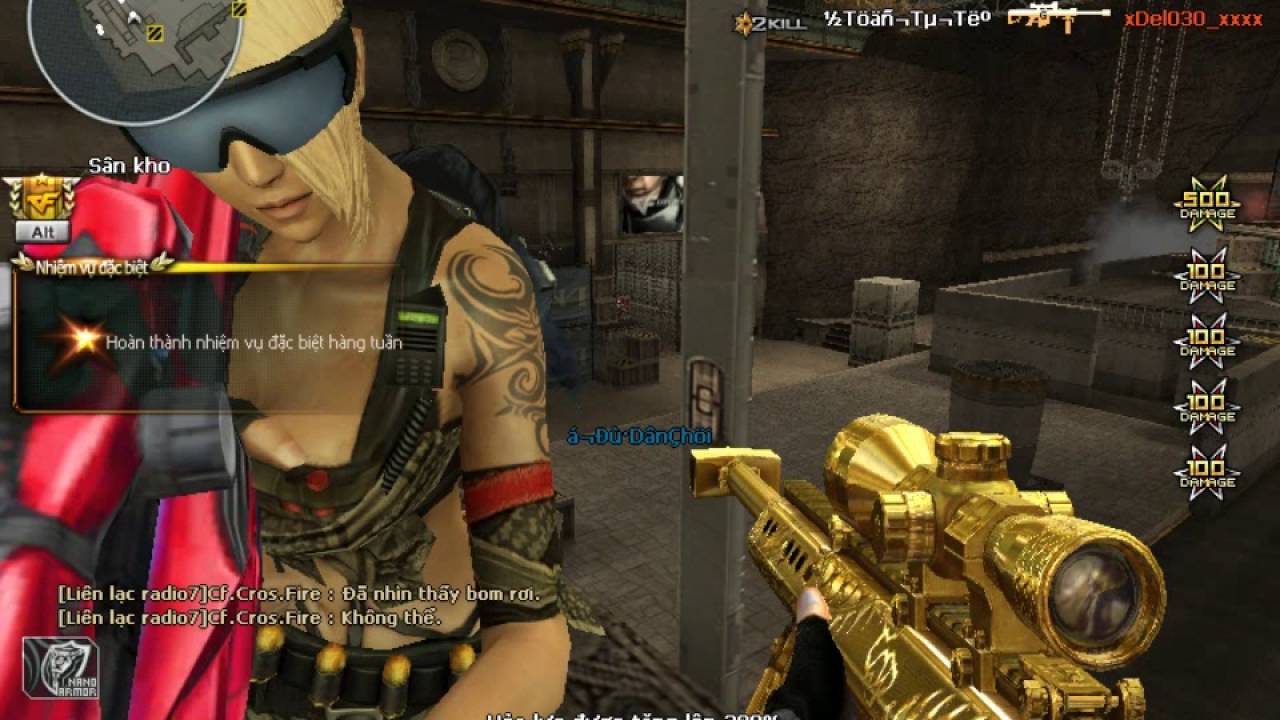 [CFVN]Clip 3Z Ultimate Gold Vs 3Z VIP in ZomBie V4 Cùng TIẾN XINH TRAI ...