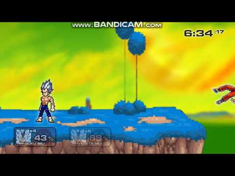 SSF2 Mods | Goku SSGSS and Vegeta MUI (Mastered Ultra instinct) - YouTube