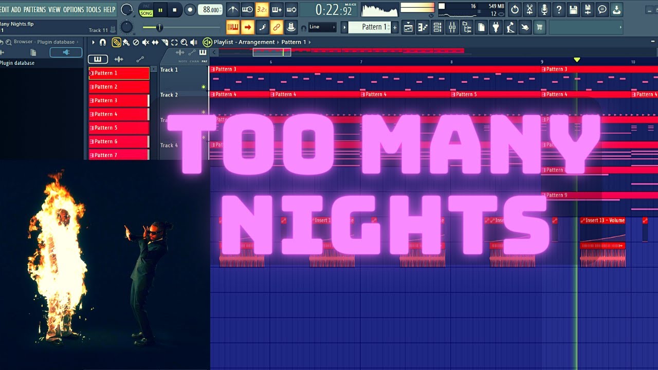 Metro Boomin, Don Toliver, Future - Too Many Nights (Fl Studio Remake ...