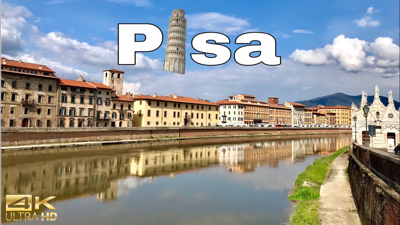 [4K] 🇮🇹 Along Arno River | Pisa, Italy | - YouTube