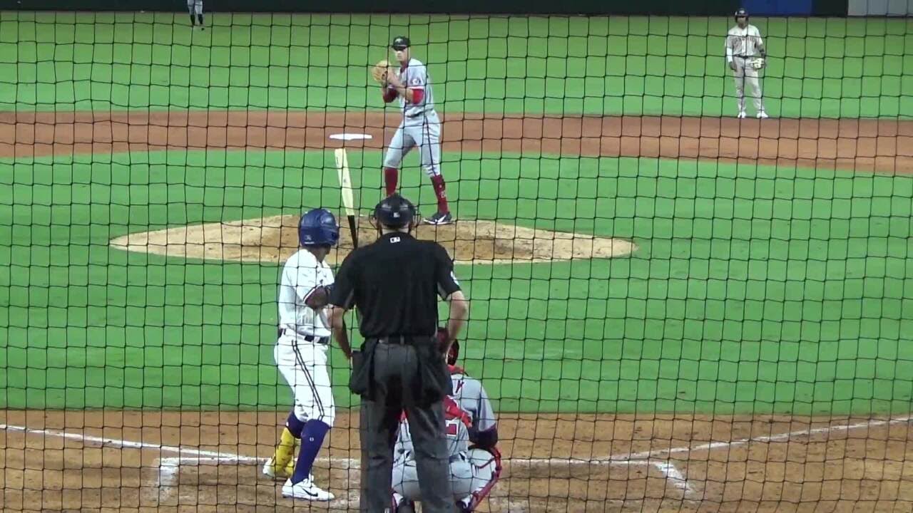Amos Willingham, RHP, Nationals (2022 Arizona Fall League) - YouTube