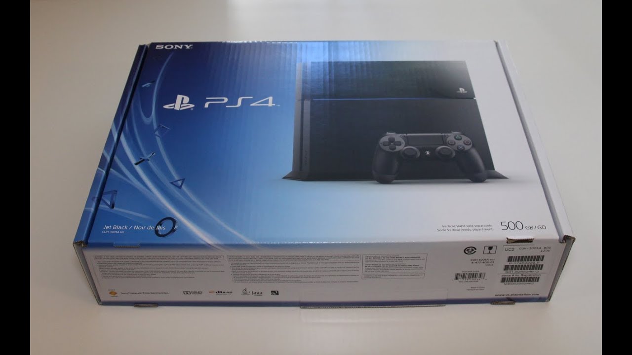 Sony Playstation 4 Unboxing PS4 - YouTube