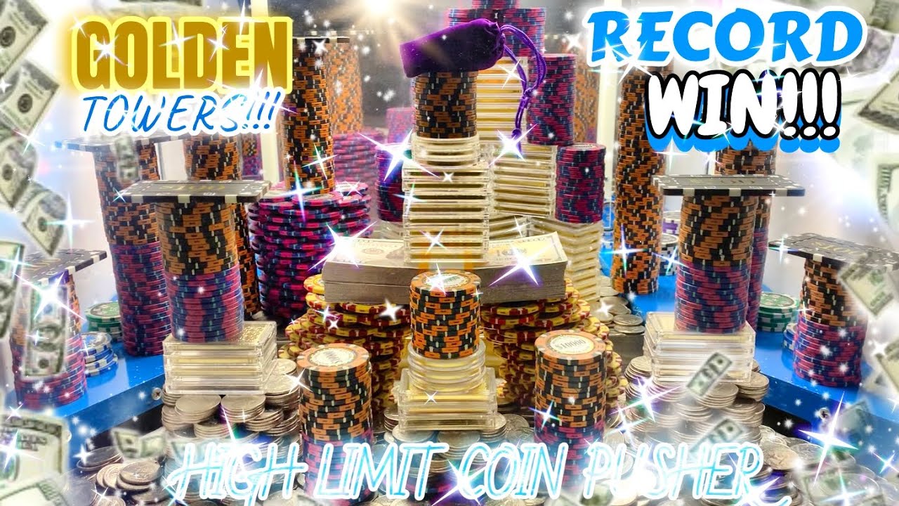 🟢(MUST WATCH) HIGH RISK COIN PUSHER $1,000,000.00 BUY IN!!! (MADE ...