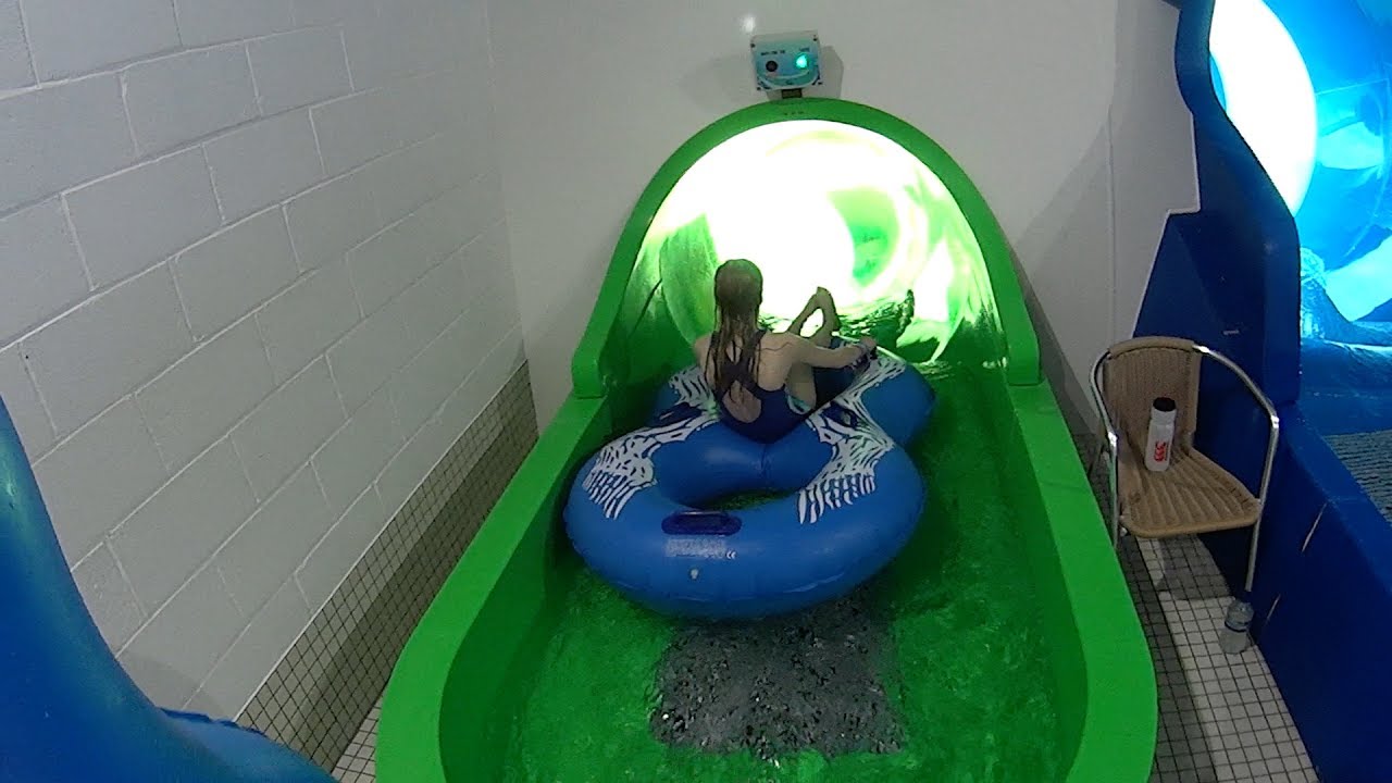 Scary Olympic Water Slide at Alpamare Scarborough - YouTube