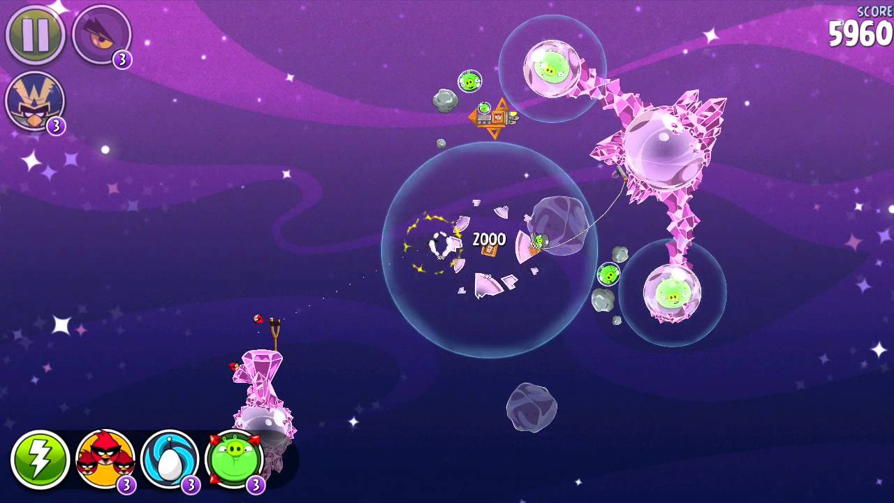 Angry Bird Space in Cosmic Adventure - YouTube