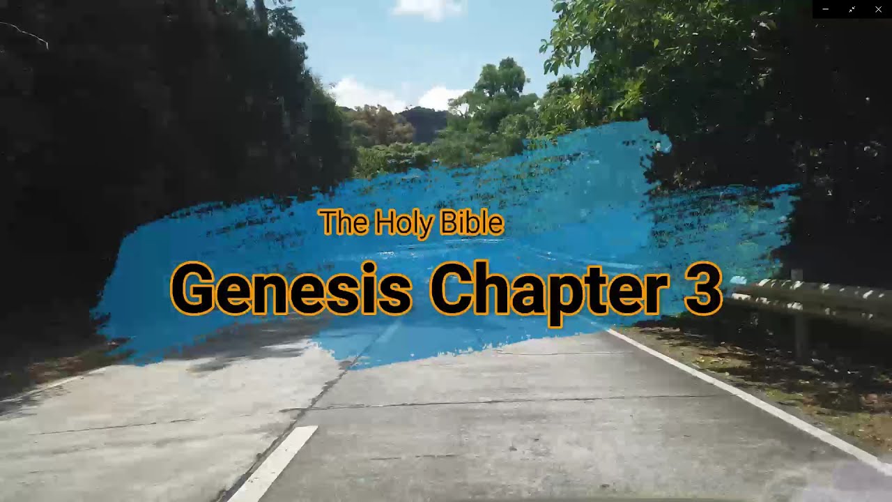 Genesis Chapter 3 - YouTube