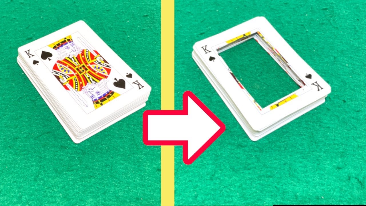簡単ビジュアルカードマジック【3ネタ種明かし】 3 Visual Card Magic Tricks Tutorials. - YouTube