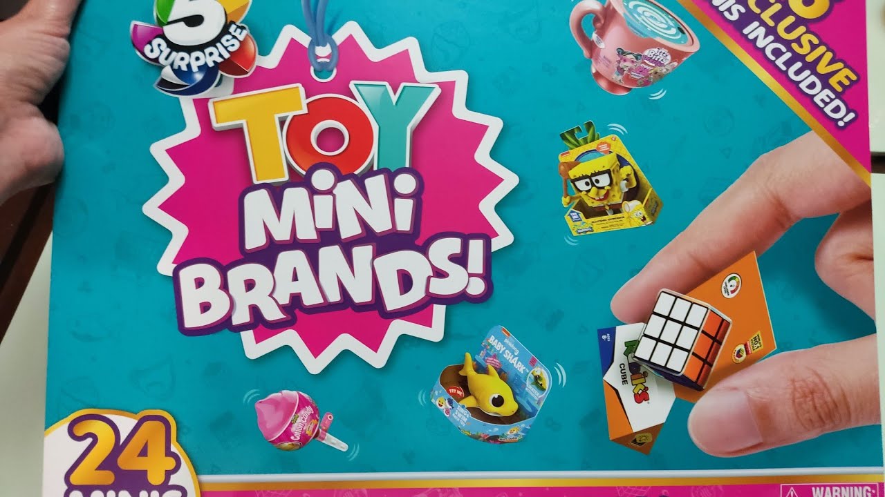 CALENDARIO DE ADVIENTO 2021 - ADVENT CALENDAR MINI TOYS BRANDS - YouTube