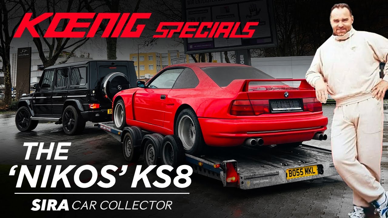 THE INSANELY RARE NIKOS CAR FROM POLAND - KOENIG SPECIALS BMW- 850 KS8 ...