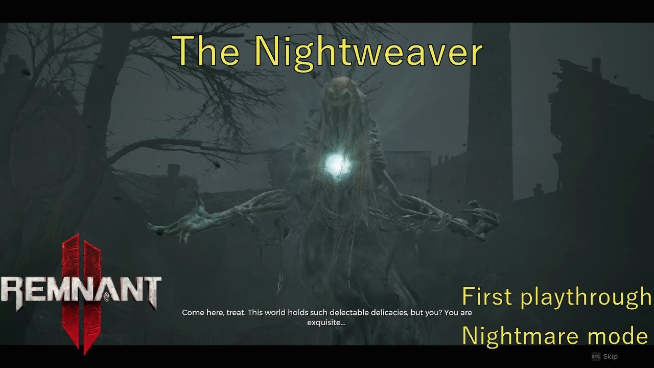 The Nightweaver. Nightmare mode. First playthrough - YouTube