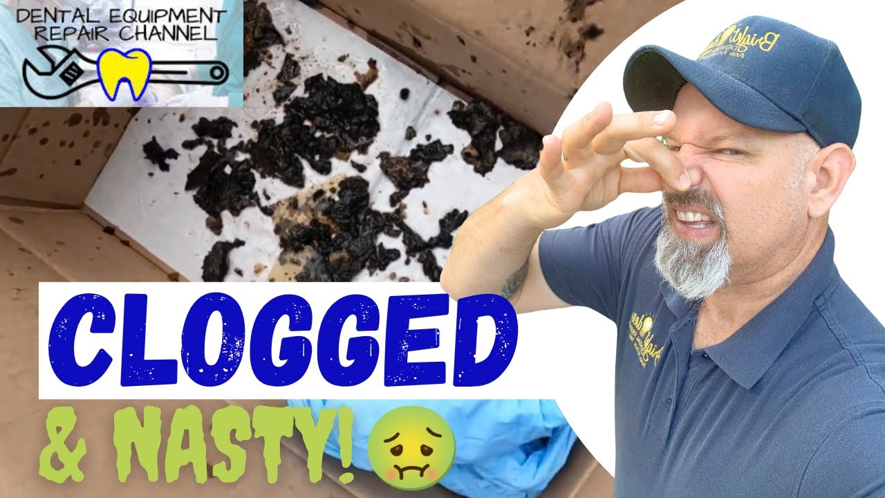 Nasty Drain Clog Found in Dental Office: Here's How I Fixed It! - YouTube