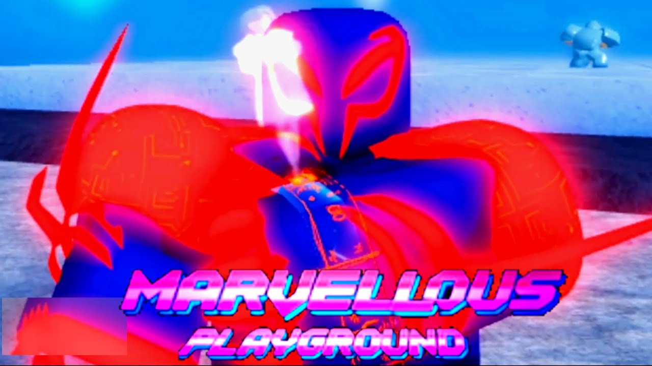 SPIDERMAN 2099 in ROBLOX | MARVELLOUS PLAYGROUND - YouTube