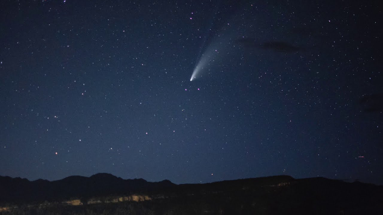 Comet NEOWISE and Starlink [7-19-2020] - YouTube