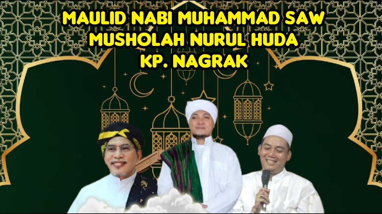 📀Live maulid Nabi Muhammad SAW | Alhabib Ali Alwi bin Tohir Musholah ...