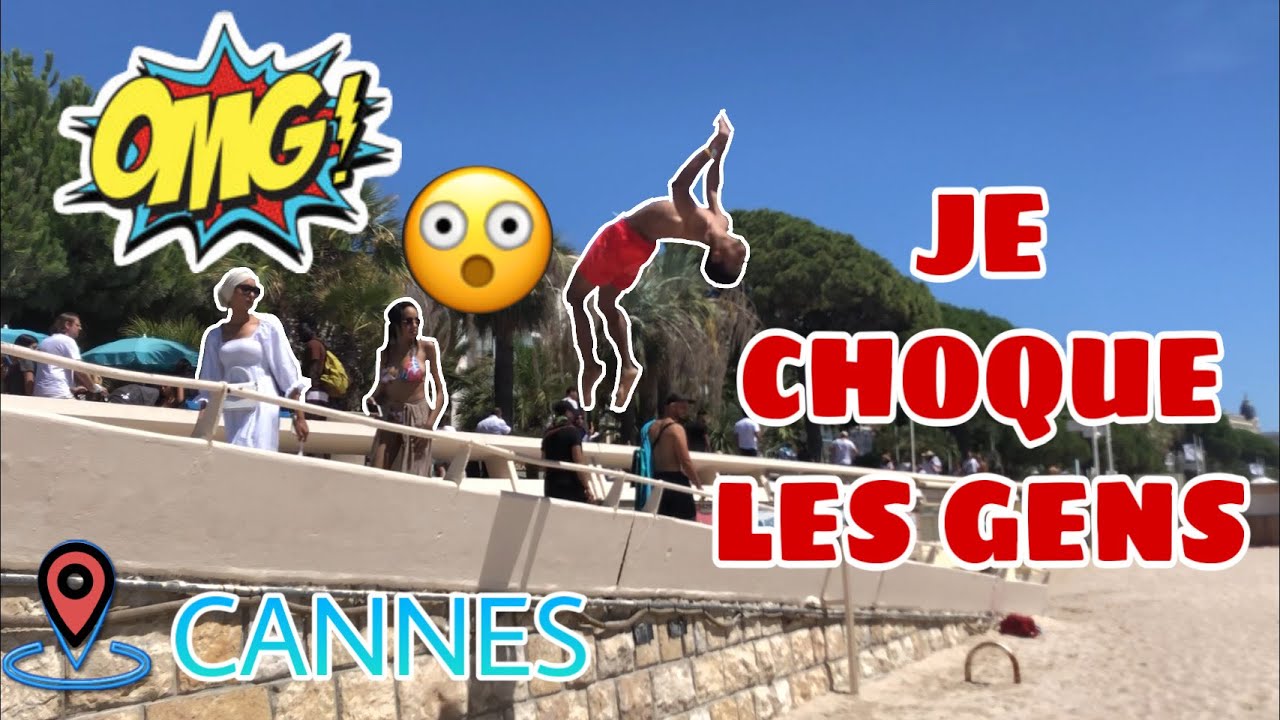 JE VOLE SUR LA PLAGE DE CANNES | EVEN SALIME - YouTube