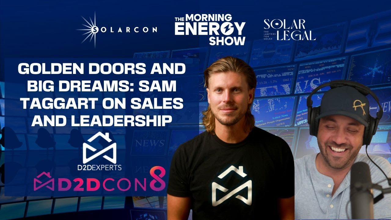 Golden Doors and Big Dreams: Sam Taggart on Sales and Leadership - YouTube