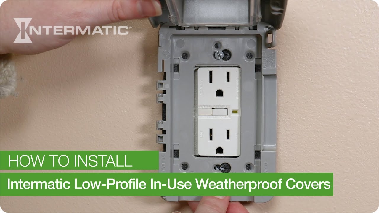 How to Install Intermatic Low-Profile In-Use Weatherproof Covers ...