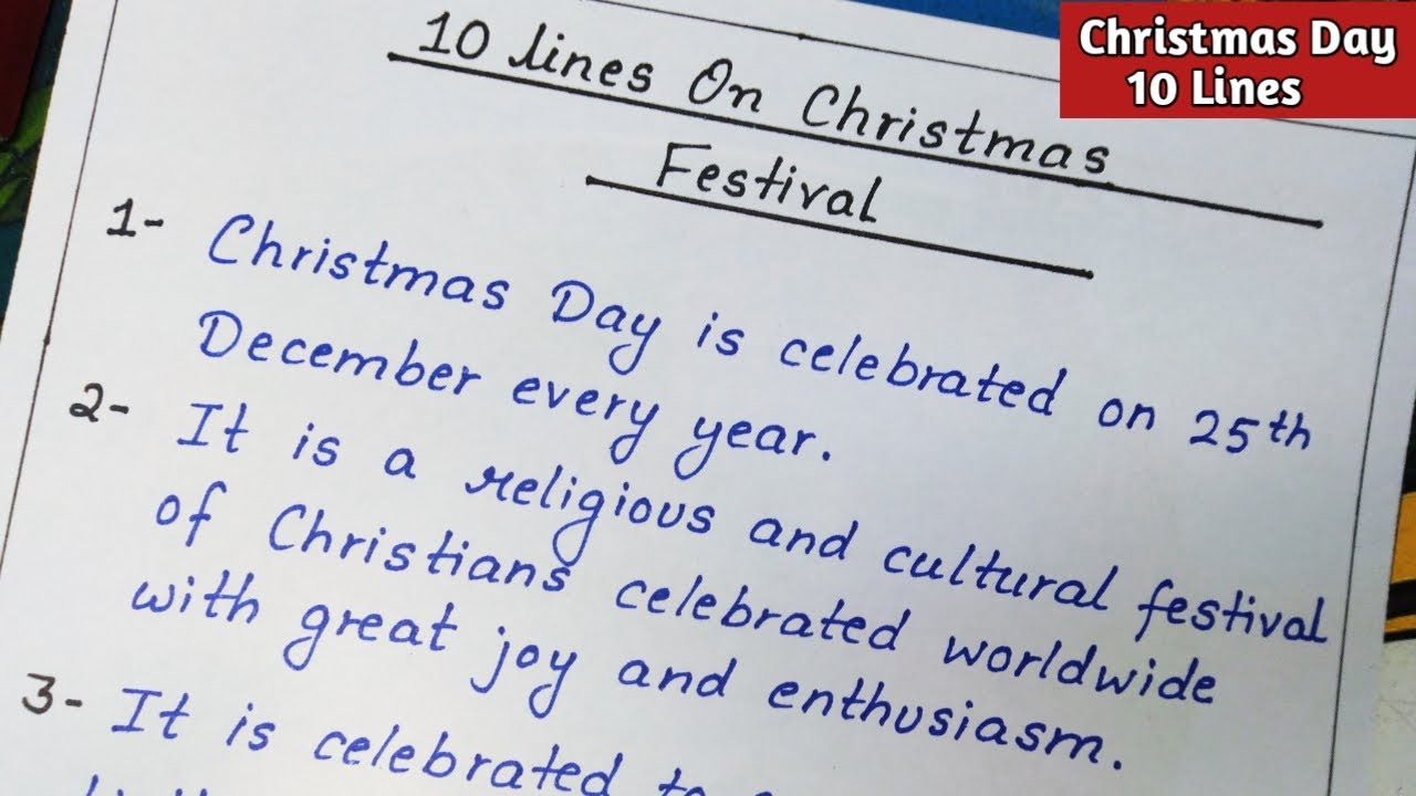 10 Lines On Christmas Day In English Handwriting Christmas Day 10-lines-on-christmas-day-in-english-handwriting-christmas-day