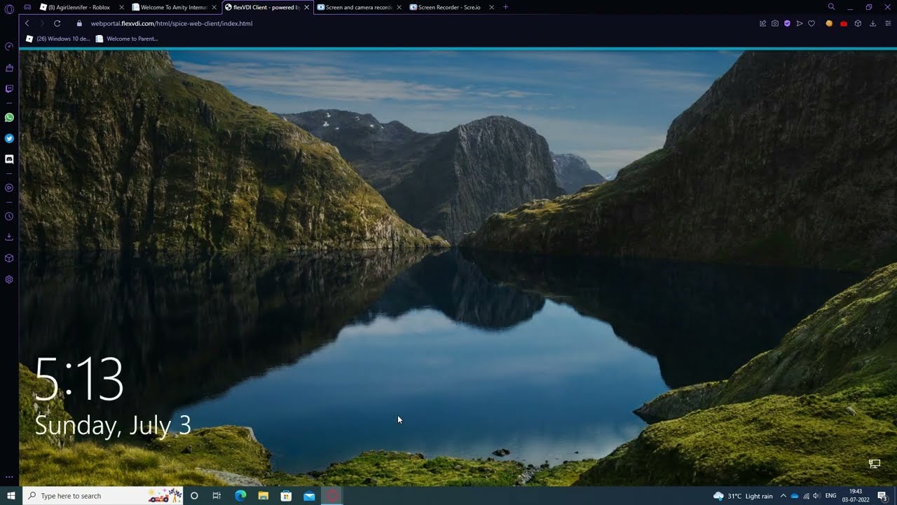 Running Windows 7 and Windows 10 on browser and testing some ...