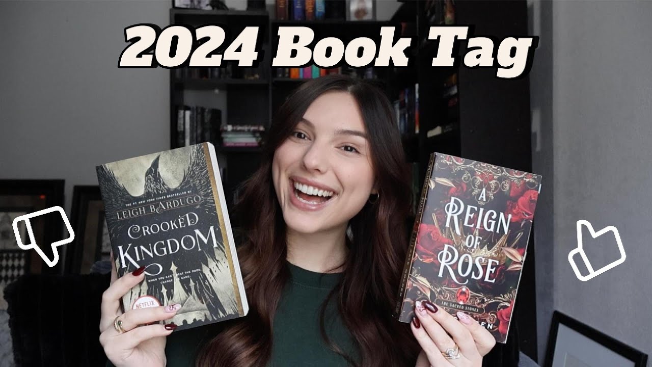 end of year book tag - 2024 reading wrap up - YouTube